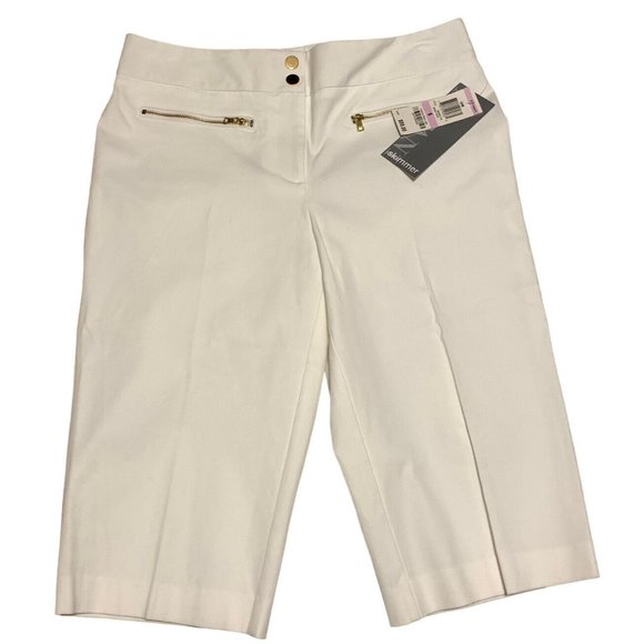 Alfani | Pants & Jumpsuits | Alfani Stretchy Clamdigger White ...